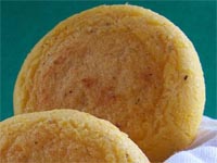 Recetas.net. receta de Arepas de maíz verde
